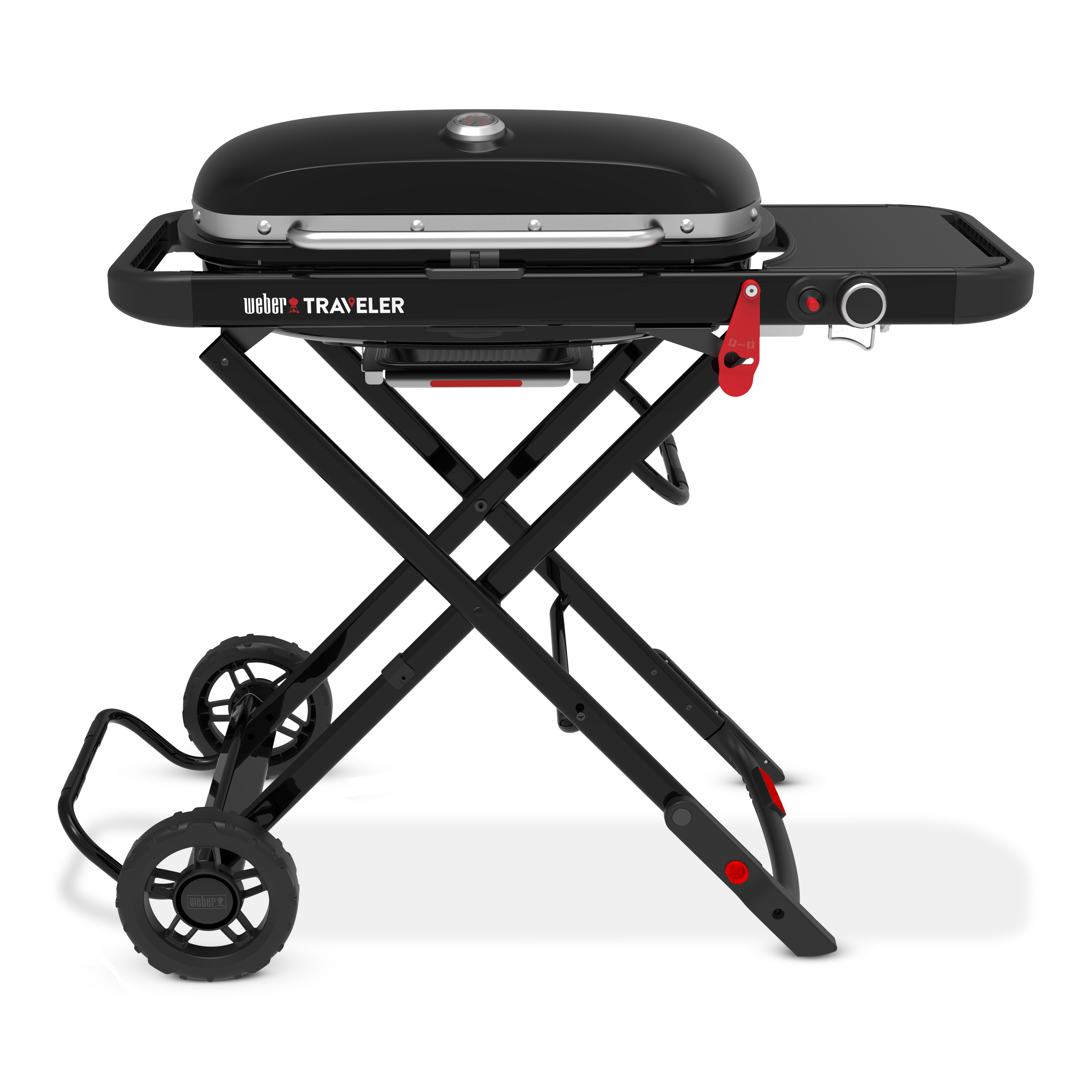 Weber - Traveler WW Portable Gas Grill - Black – Luxe Barbeque Company