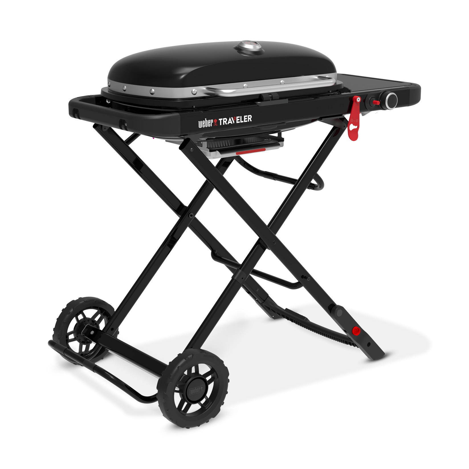 Weber - Traveler WW Portable Gas Grill - Black – Luxe Barbeque Company