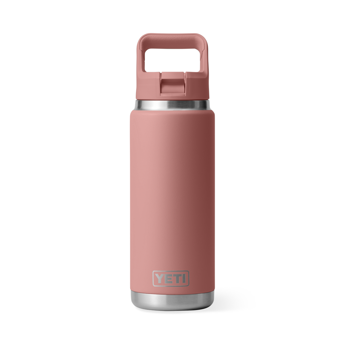 Yeti Rambler 26oz/769ml Bottle with Colour Match Straw Cap - Sandstone ...