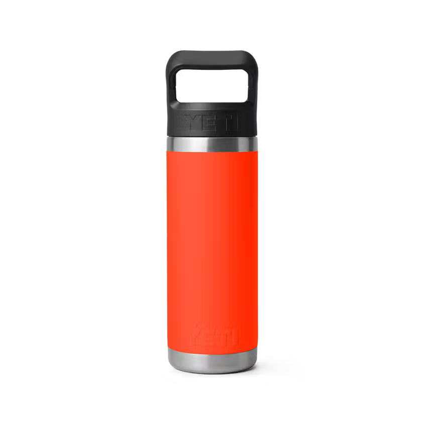 Yeti Rambler 18oz/532ml Bottle with Colour Match Straw Cap - Solar Fla ...