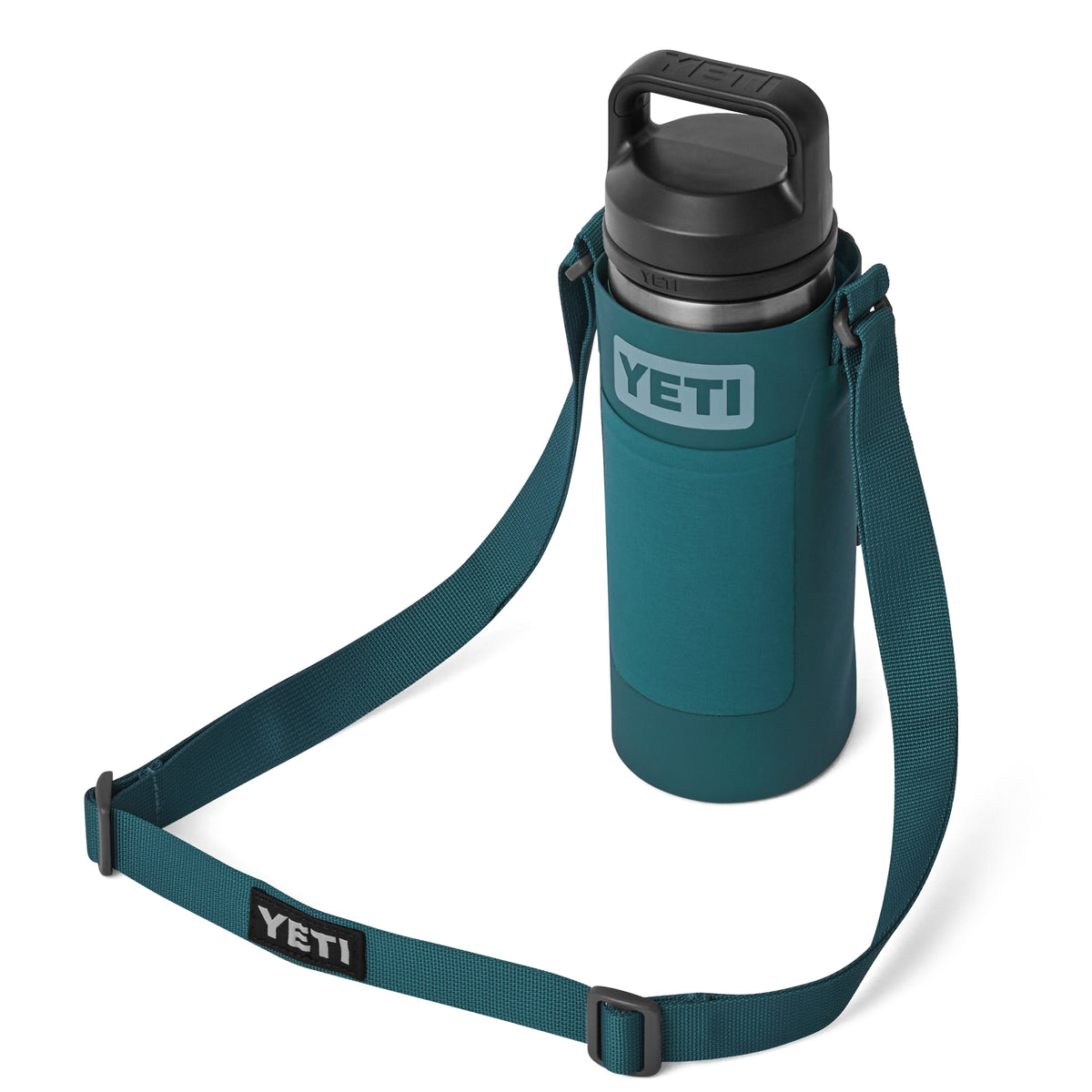 Yeti Rambler 18oz Bottle Sling - Agave Teal – Luxe Barbeque Company