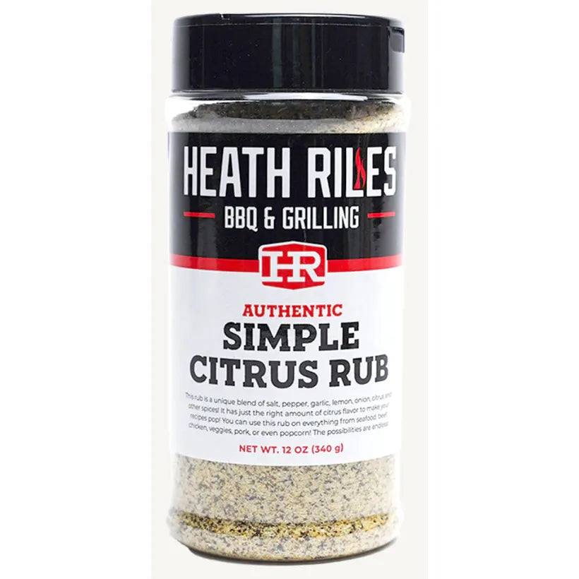Heath Riles BBQ - Simple Citrus Rub – Luxe Barbeque Company