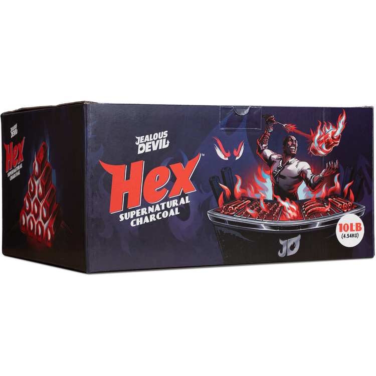 Jealous Devil Hex - Supernatural Charcoal 10lbs – Luxe Barbeque Company