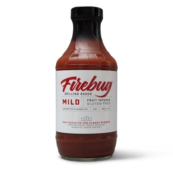 Firebug Grilling Sauce - Mild BBQ Sauce – Luxe Barbeque Company
